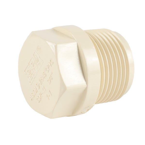 CTS CPVC Plug (MIP) - Pick Size to Add – Plumbingsell