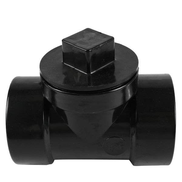 EFIELD 3 in. ABS DWV Cleanout Test Tee with Plug – Plumbingsell