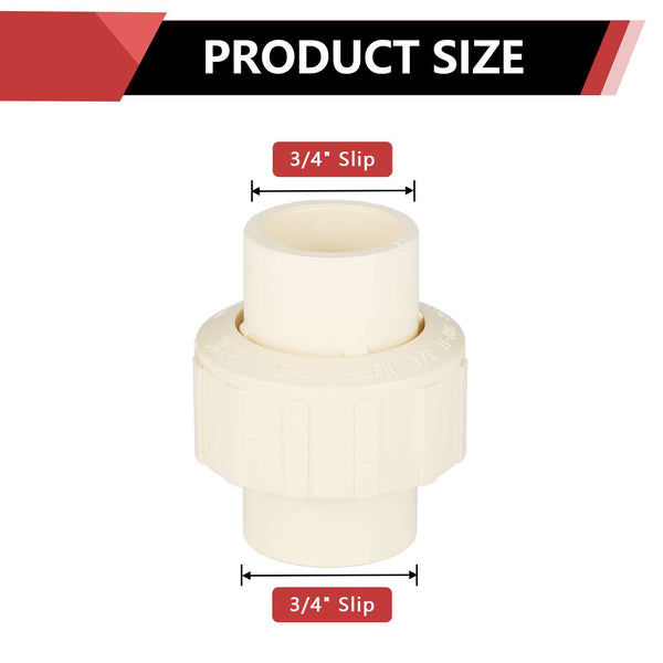 ERA 3/4" CTS CPVC Union (Socket with EPDM O-ring Seal) – Plumbingsell