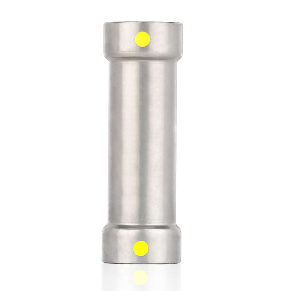 30-Pack 1" Carbon Press Extended Coupling, No Stop – Plumbingsell