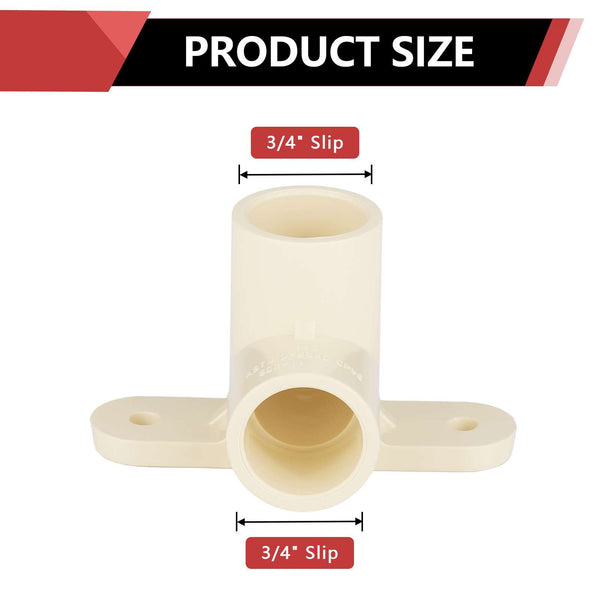 ERA 3/4 " Socket X 3/4" Socket CPVC Drop Ear Elbow – Plumbingsell