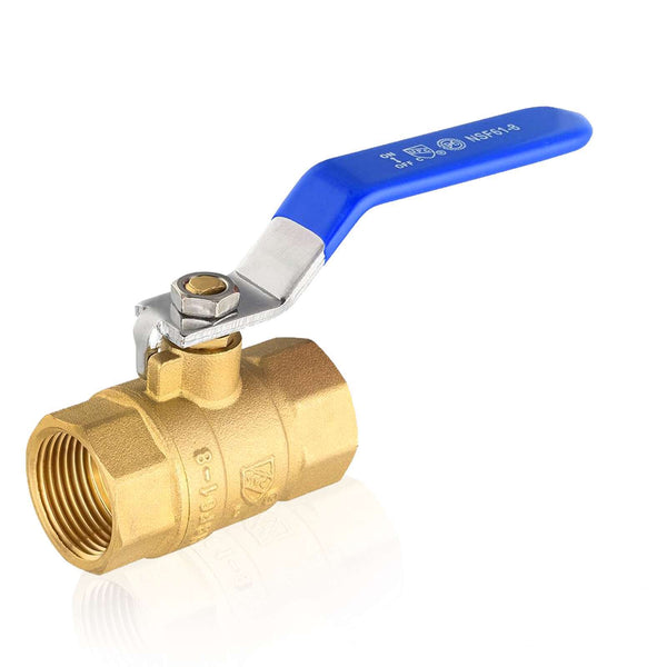 1/2" FNPT Ball Valve, Blue (Lead Free) – Plumbingsell