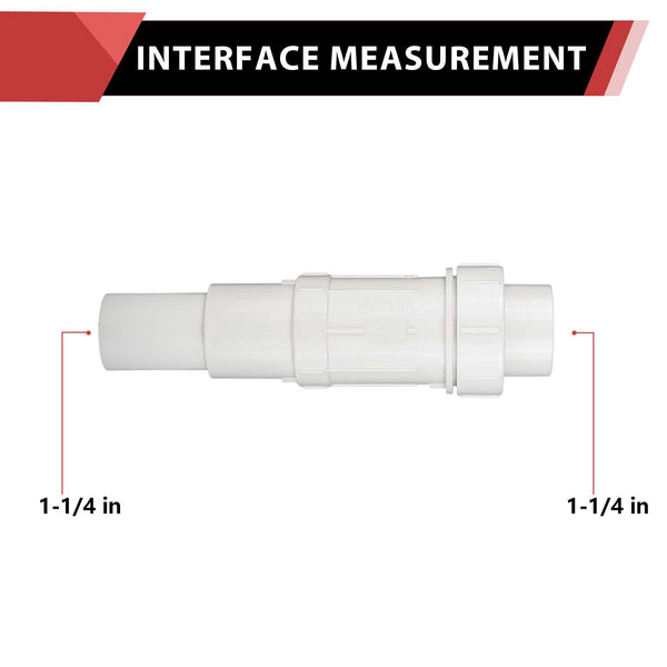 ERA 1-1/4" PVC Expansion Coupling – Plumbingsell