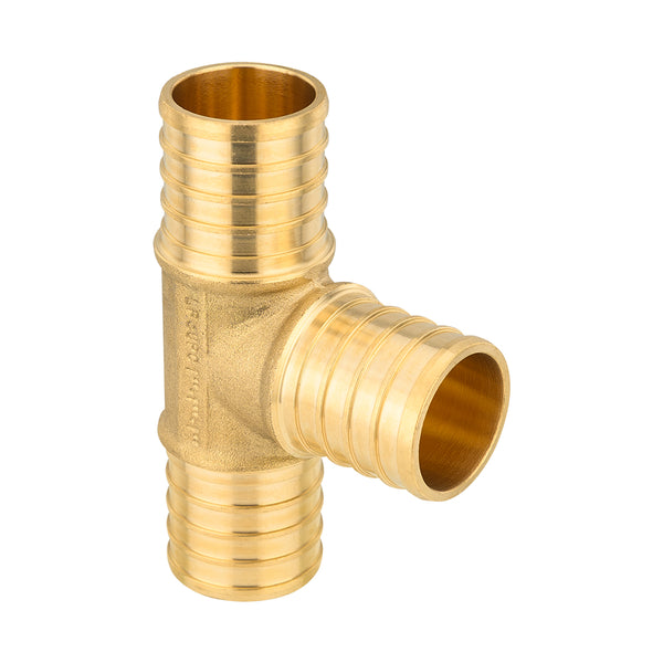 EFIELD PEX-B Crimp 3/4" PEX x 3/4" PEX x 3/4" PEX Tee (Lead Free ...