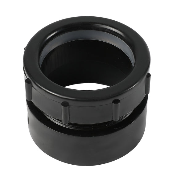EFIELD 1-1/2"ABS DWV Spigot x Slip-Joint Trap Adapter W/Plastic Nuts ...