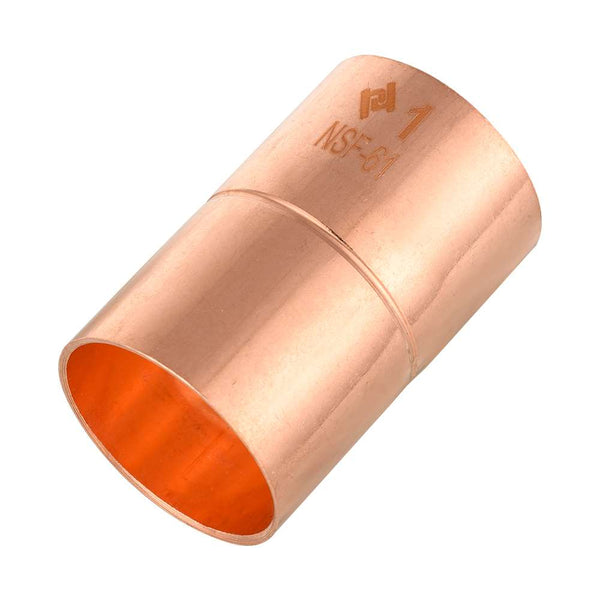 EFIELD 1" Copper Coupling With Rolled Stop – Plumbingsell
