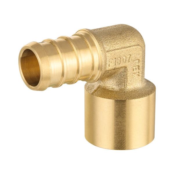 EFIELD 30 Pcs PEX-B Crimp 1/2" PEX x 1/2" Female Copper Sweat Elbow ...