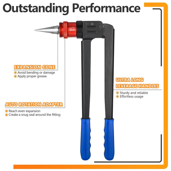 EFIELD Expansion Tool Kit - Auto Rotating (MX1960) – Plumbingsell