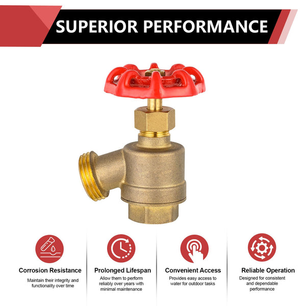 EFIELD 3/4" FIP x 3/4" MHT Bent Nose Garden Valve – Plumbingsell