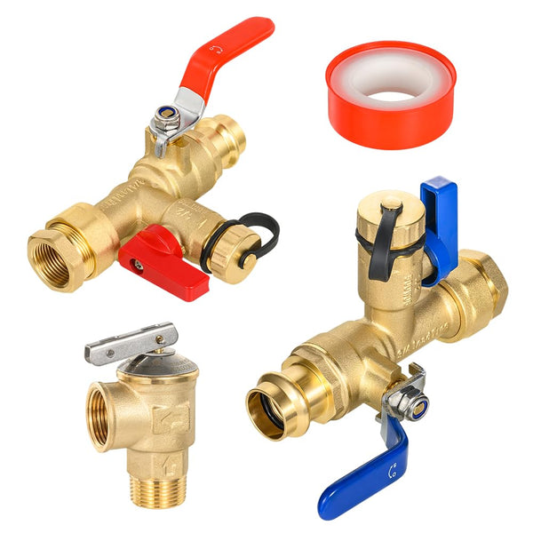 3/4" Isolation Valve Kit (Copper Press Inlet) – Plumbingsell