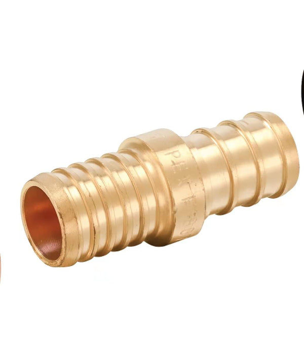 EFIELD PEX-B Crimp 3/4-Inch Pex x 3/4-Inch PB Transition Brass Pex ...