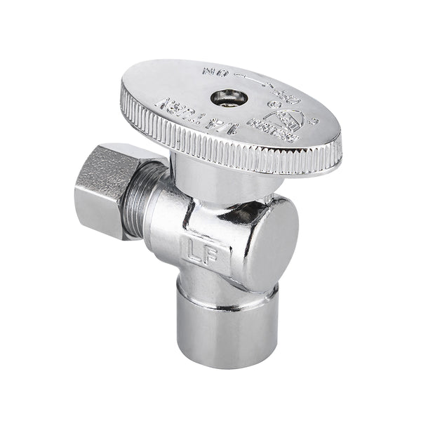 1/2" Sweat x 3/8" OD Compression Stop Valve (Lead Free) - Pick Size to ...