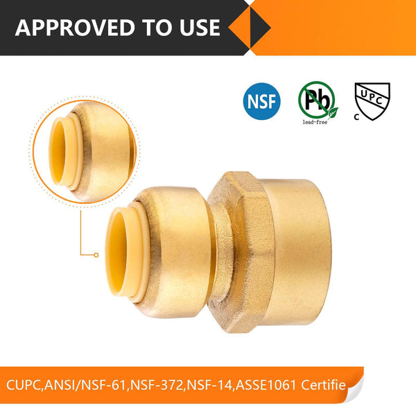 Push Fit Female Reducing Adapter - Pick Size to Add – Plumbingsell