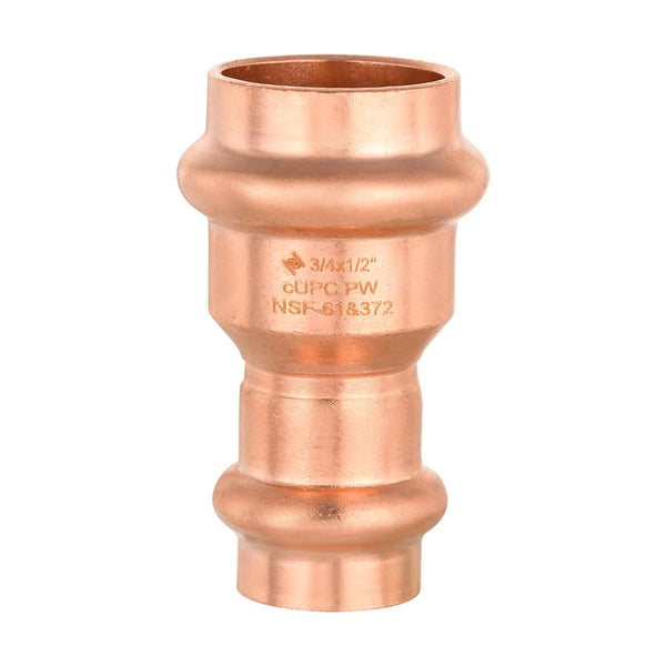 1-1/4" X 1" Copper Press X Press Coupling (Lead Free) – Plumbingsell