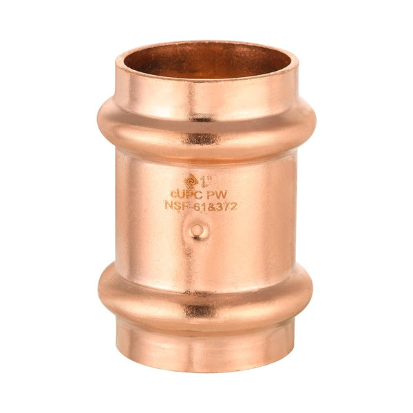 2" Press Copper Coupling w/Stop (Lead Free) – Plumbingsell
