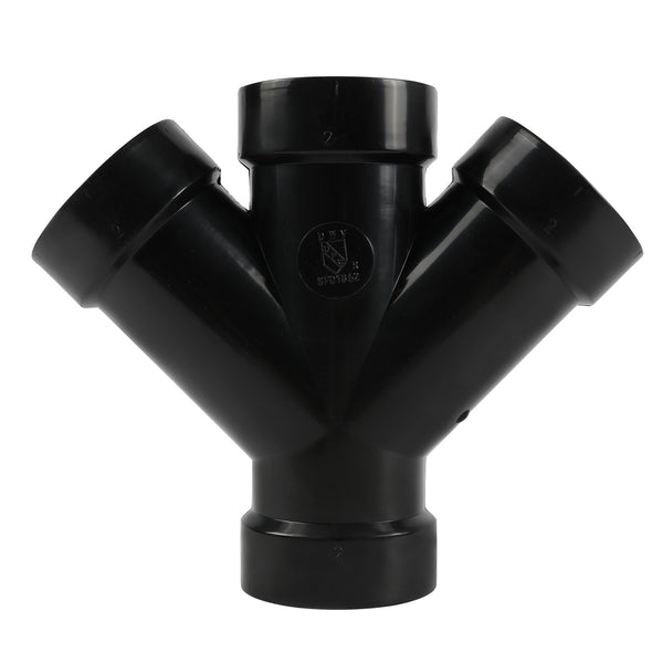 ABS DWV Double Wyes (Hub) – Plumbingsell