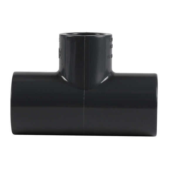 Sch 80 PVC 2"x 2"x1" Reducing Tee(SOC x SOCx SOC) – Plumbingsell