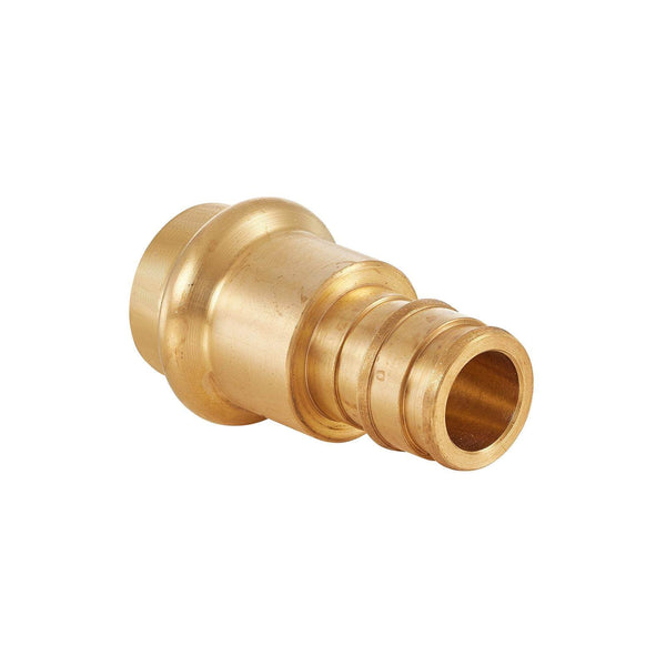 EFIELD 1-1/2" Press x 1-1/2" PEX Expansion Brass Adapter (Lead Free ...