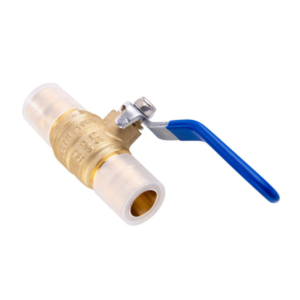 EFIELD 10 Pcs 3/4" PEX Expansion Ball Valve, Blue (Lead Free ...