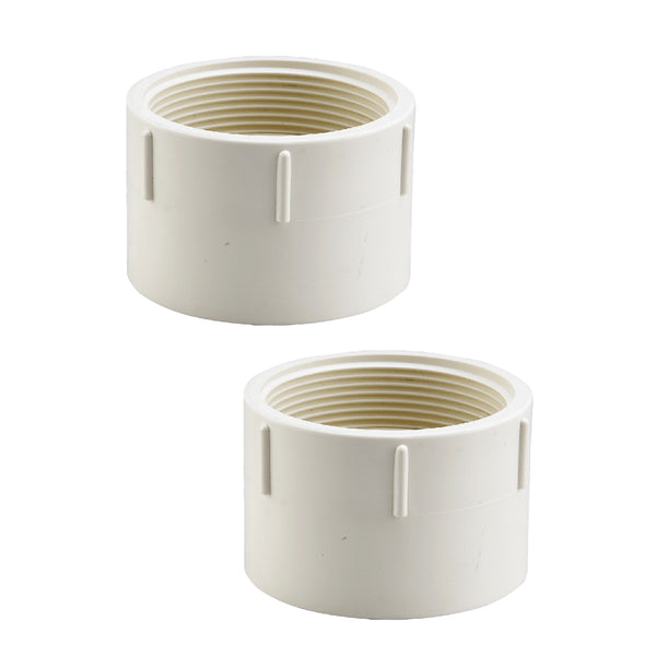 PVC DWV Cleanout Adapter (SPG x FPT) - Pick Size to Add – Plumbingsell