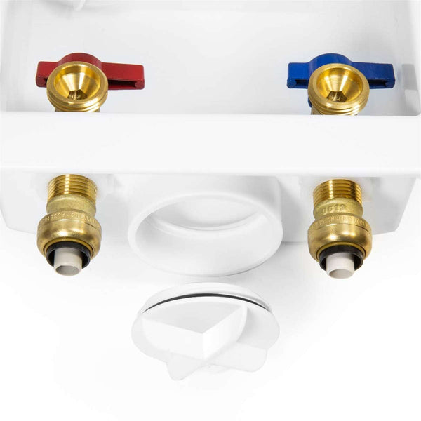 EFIELD 1/2" Push Fit Inlet, Washing Machine Outlet Box – Plumbingsell