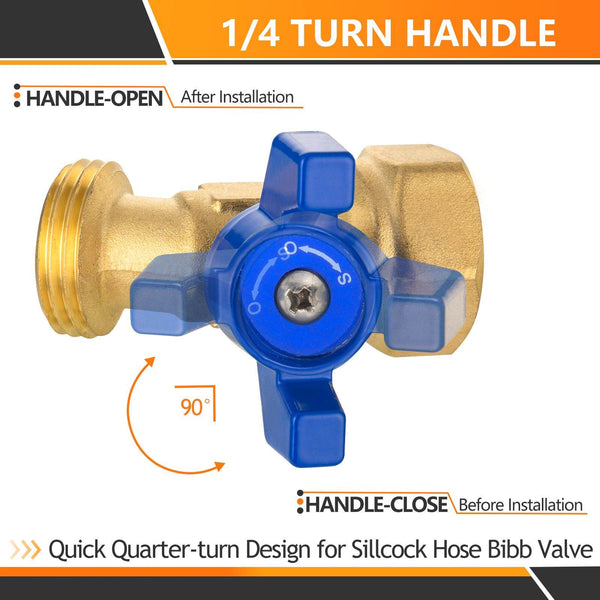 FNPT X GHT Spigot, Hose Bibb Valve - Pick Size to Add – Plumbingsell