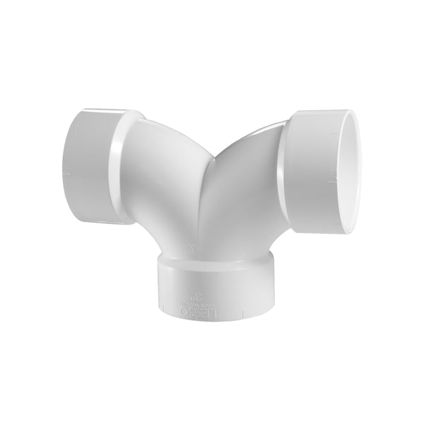 2" PVC DWV Double 1/4 Bend – Plumbingsell